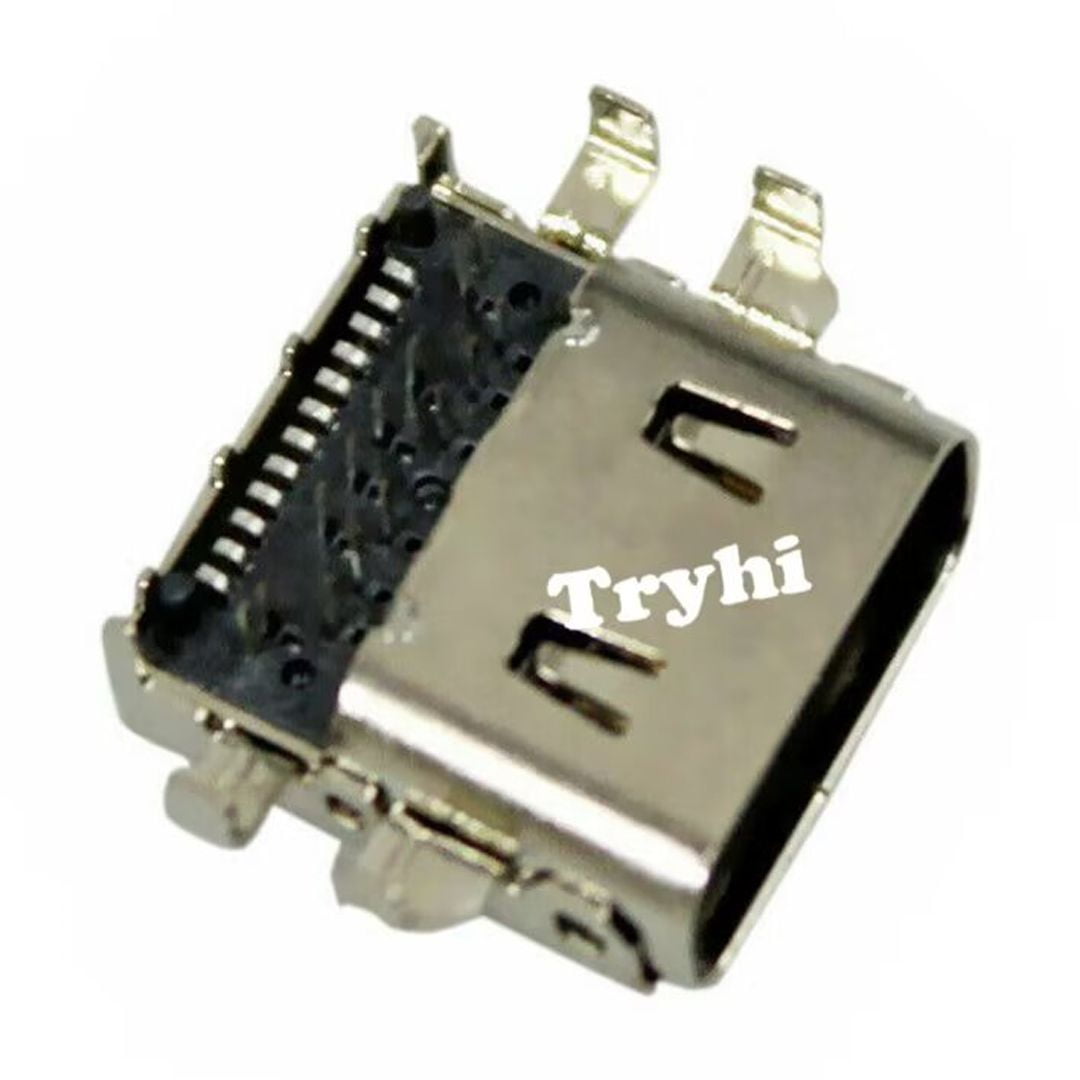 New Laptop AC DC Power Jack Type-C Type-A USB Charger Data Sync Port ...