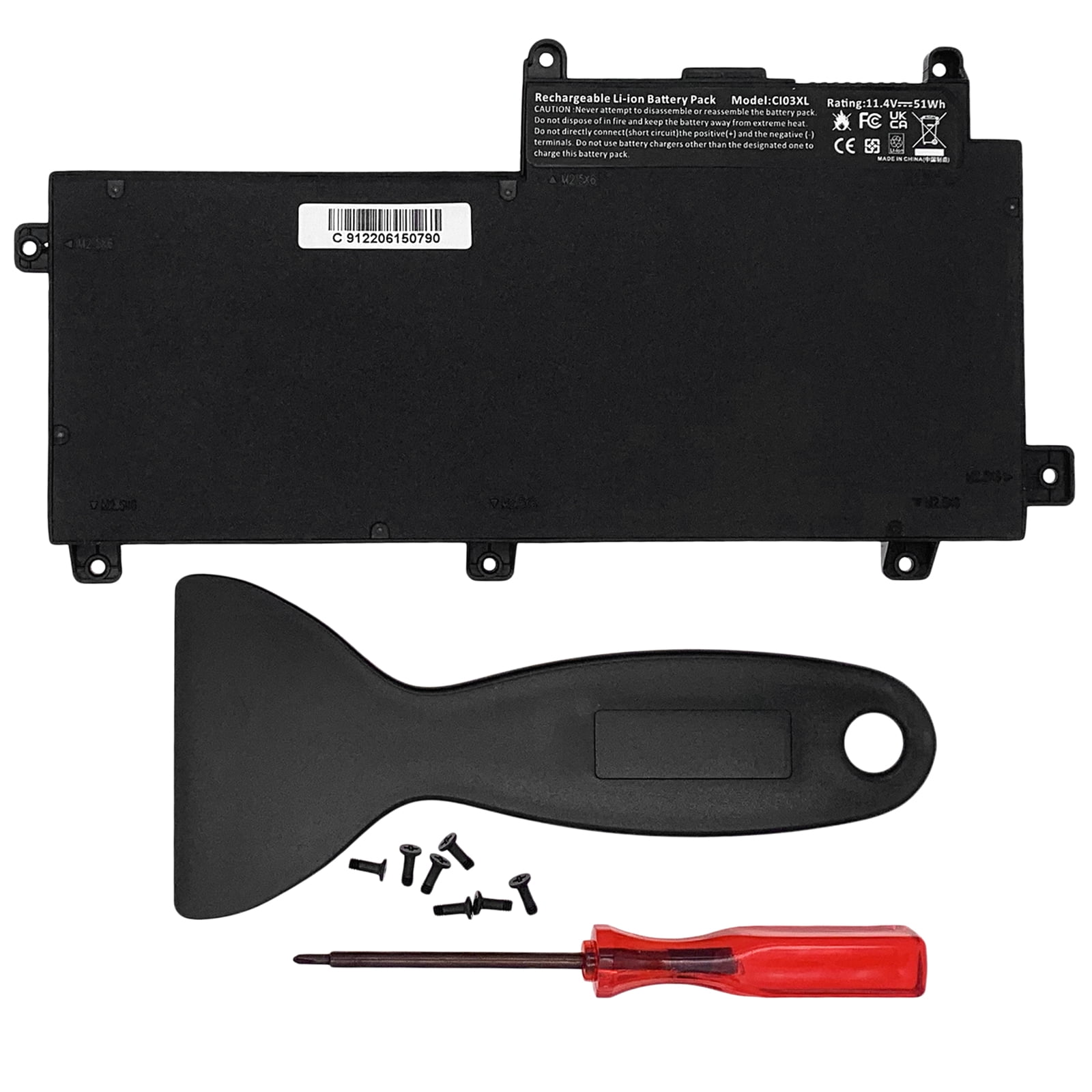 HP ProBook 640 650 645 655 G2 G3 New Laptop Battery CI03XL, 51Wh ...