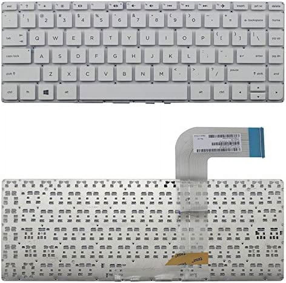 New Laptop Keyboard (Without Frame) Replacement for HP Pavilion 14-v000 ...