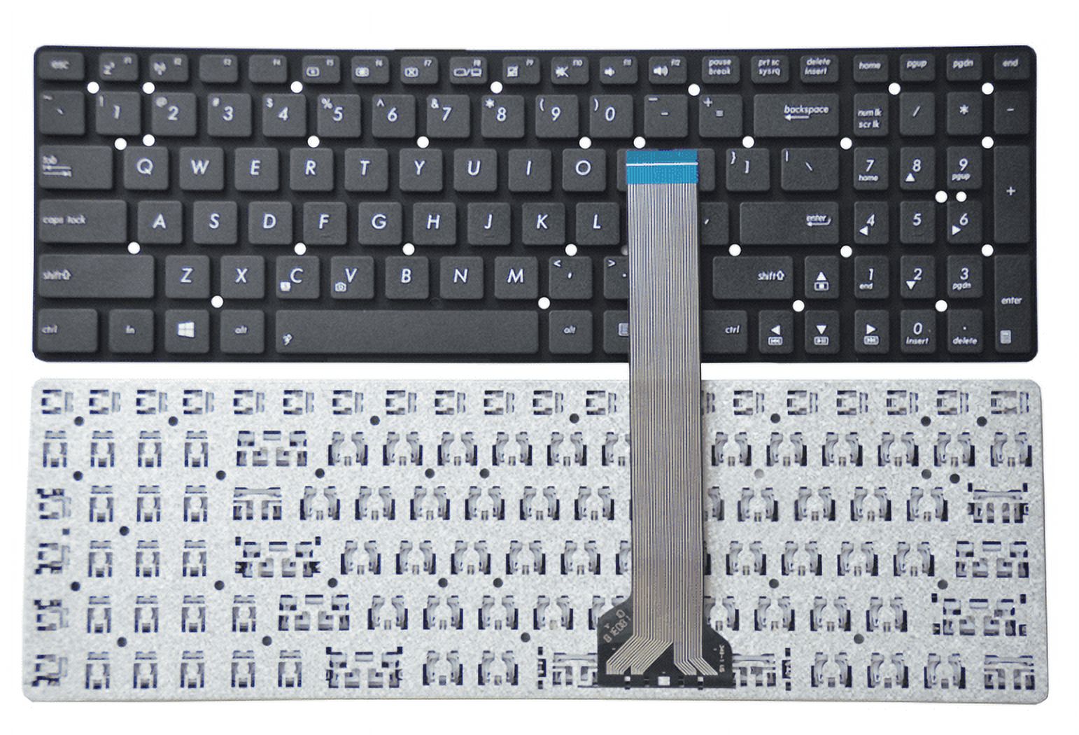 New Laptop Keyboard (Without Frame) for ASUS R500A R500V R500VD R500VJ ...
