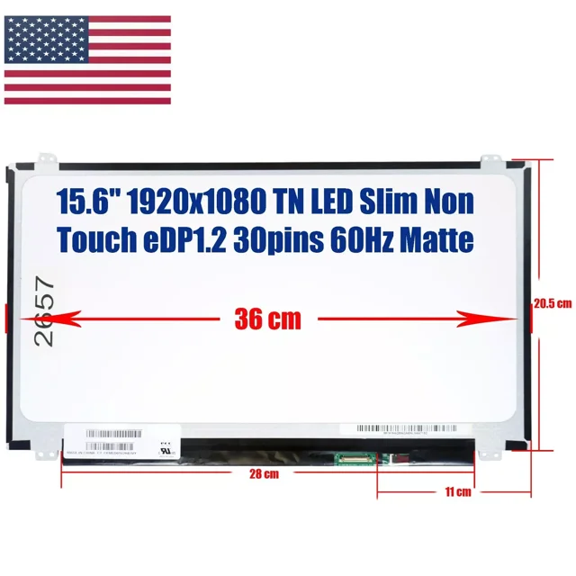 New Laptop Screen ACER Aspire A515-51G 560g-52tt A515-51G-52UA A515-51G-55N8 fhd - Walmart.com