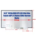 New Laptop Screen N140HCA-EAD REV.C1 MSI 14 B10MW 14 B10MW-435PL 14 ...