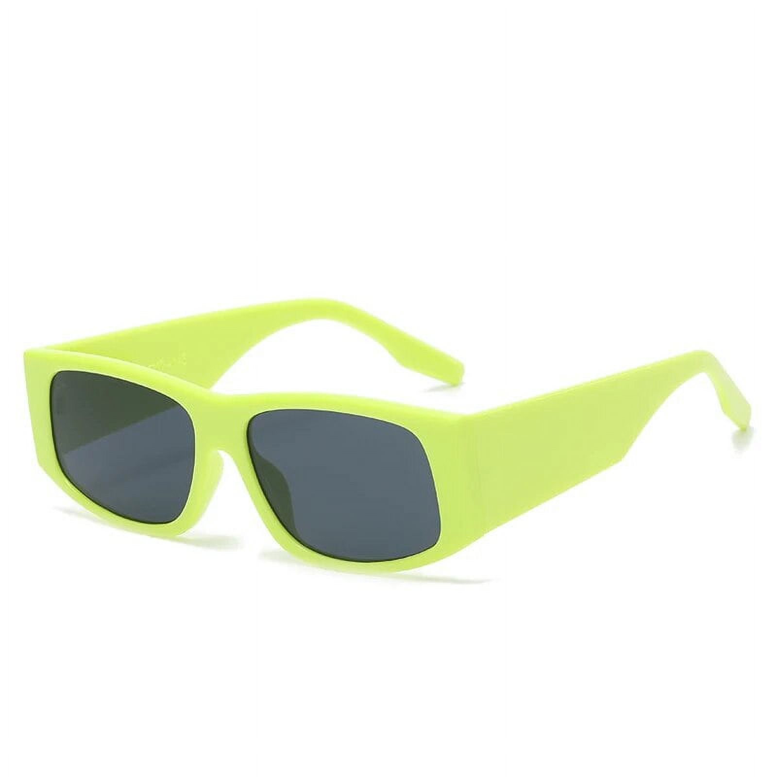 New Large Bold Frame UV Resistant Sun Glasses Square Wide Leg ...