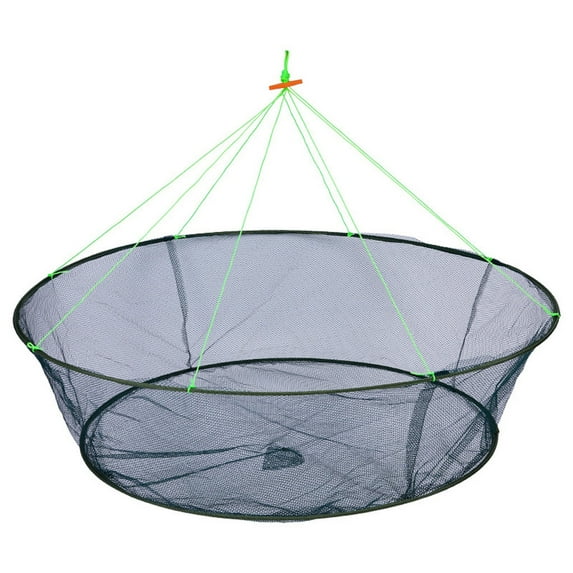 New Large Foldable Drop Net Fishing Landing Net Prawn Bait Crab Shrimp ...