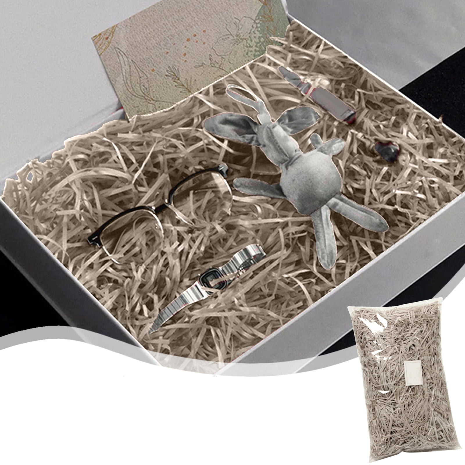 New Launch, Raffia Shredded Paper, Wedding Candy Filler, 20oz Box ...