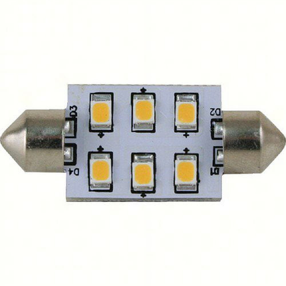 New Led Replacement Bulbs scandvik 41102p Festoon 37mm LEDs 6 Warm ...