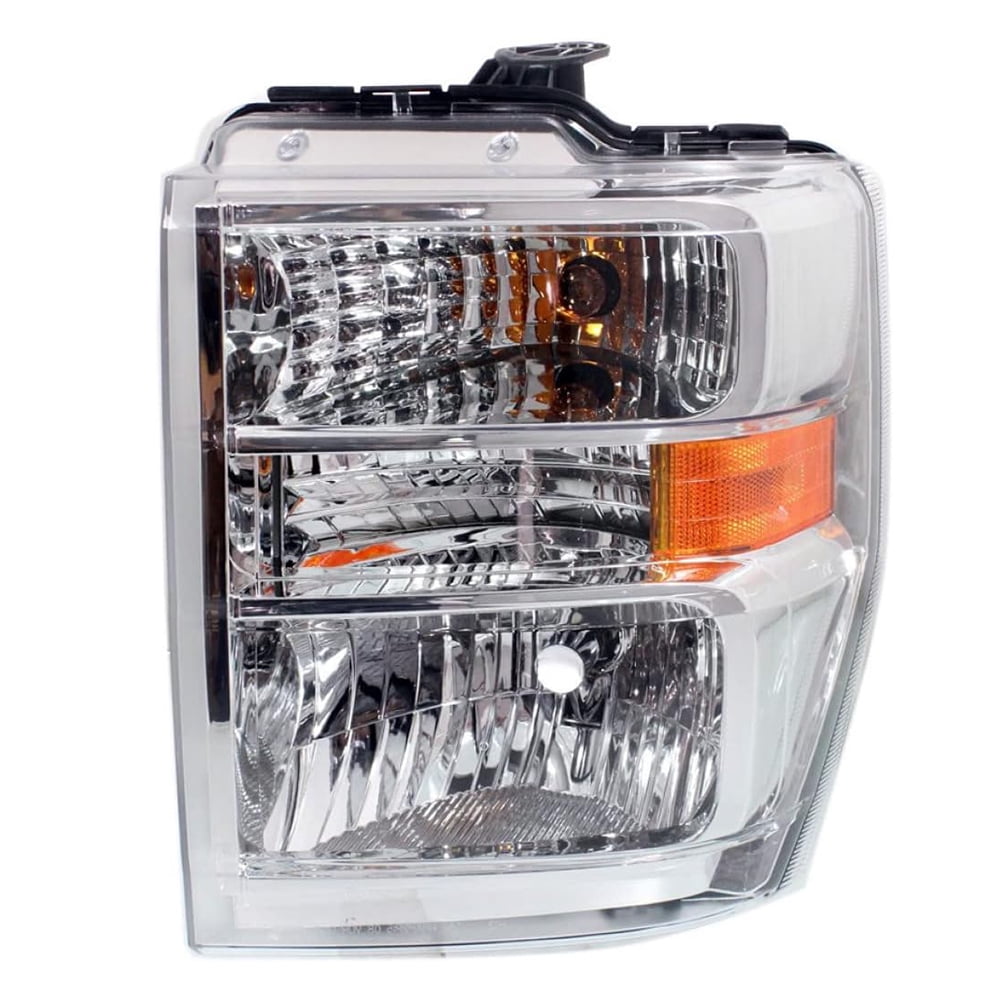 New Left Halogen Headlights Compatible With Ford E-450 Super Duty Base ...