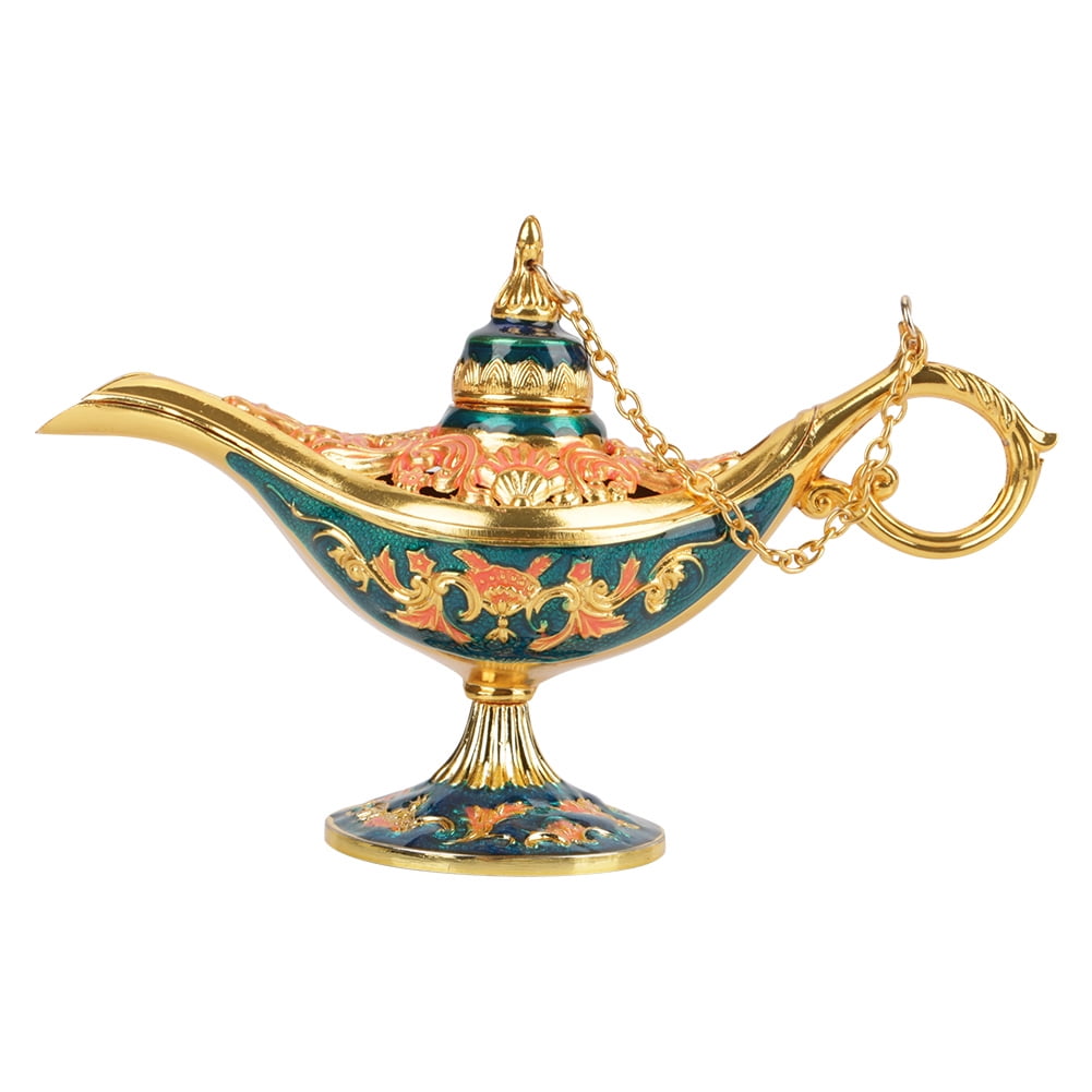 New Legend Aladdin Magic Genie Light Lamp Classic Pot Collectible Saving Decor (#2) - Walmart.com