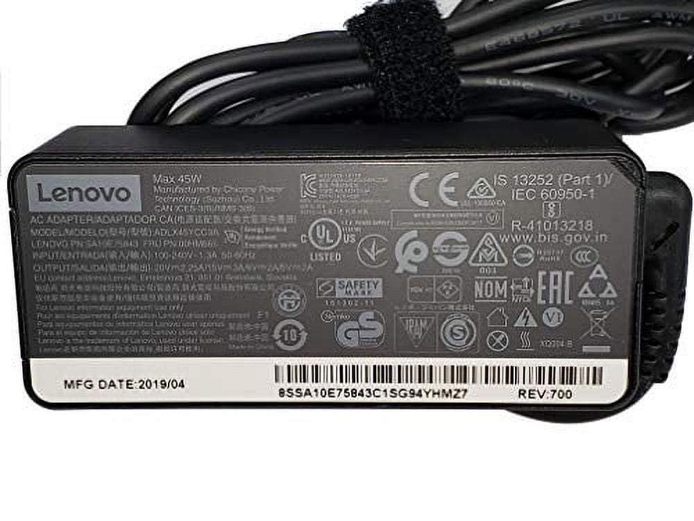 Lenovo Laptop Charger 45W USB C AC Power Adapter for ThinkPad Yoga Miix ...