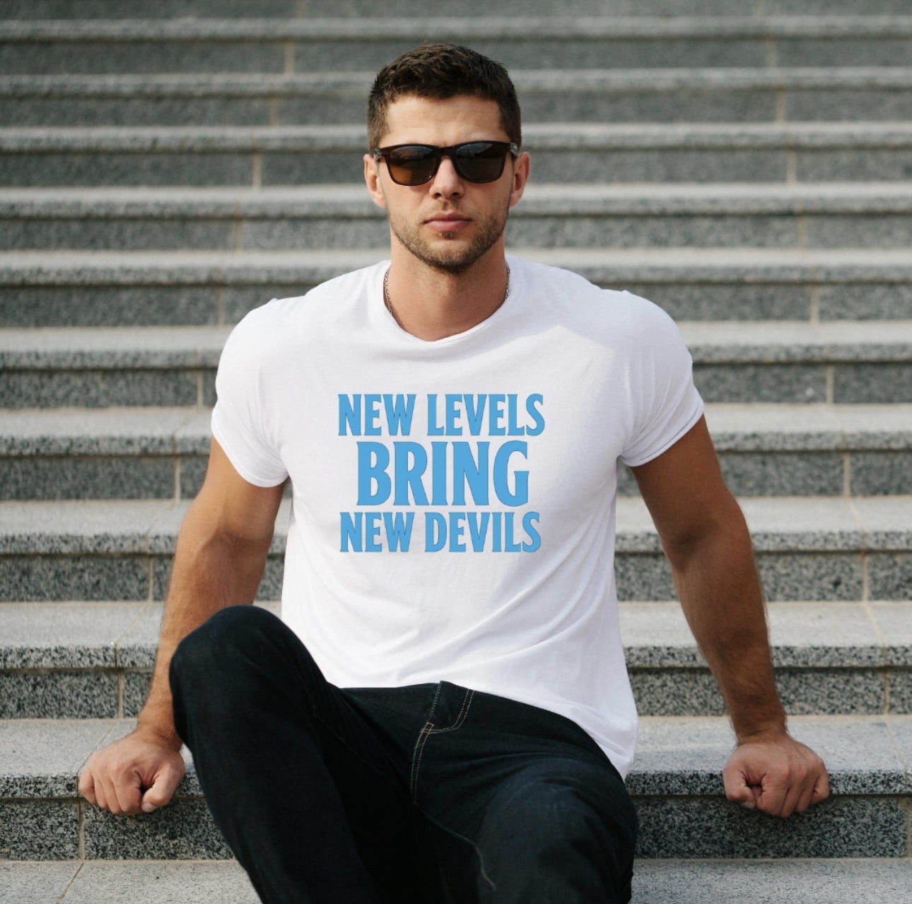 Fran Sans Creation Graphic Tees Letter Print Minimalist T-Shirt (Big ...