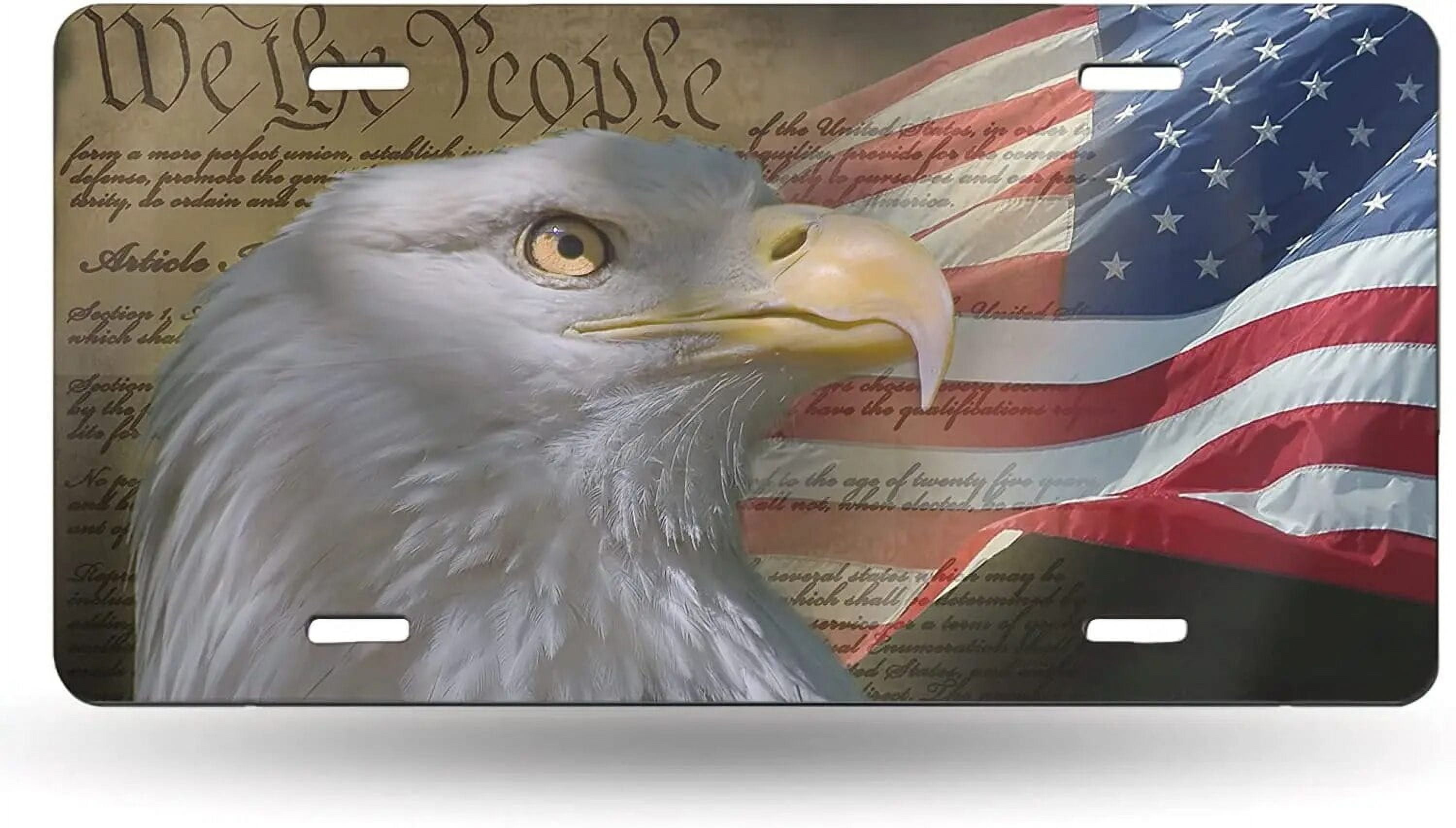 New License Plate 70s Retro Floral Decorative Car Front Metal Car Plate ...