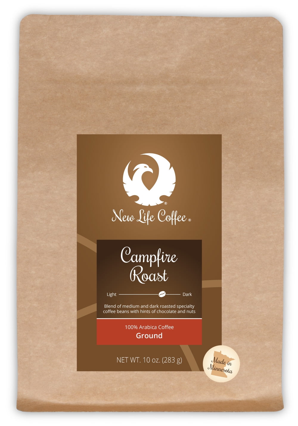 New Life Coffee Campfire Roast Ground, 10 oz. Bag - Walmart.com