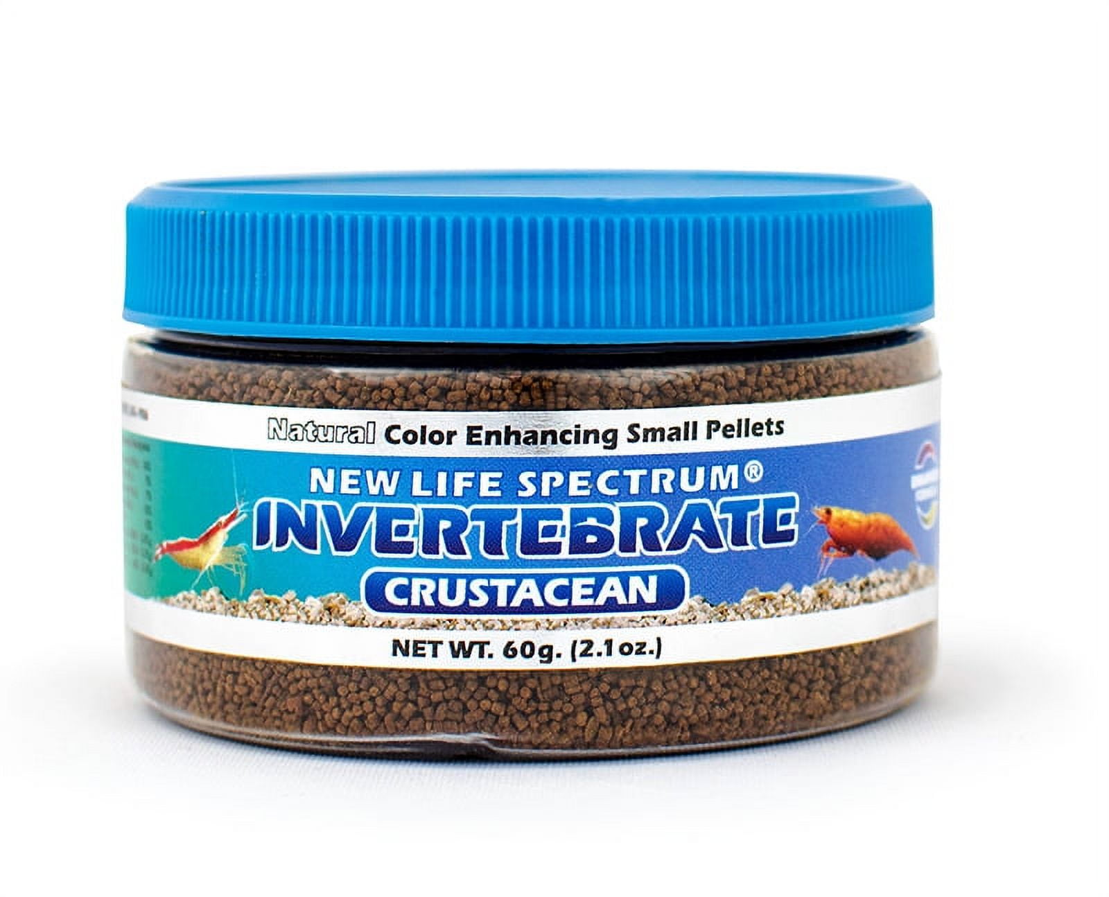 New Life Spectrum Invertebrate Crustacean Fish Food Pellets, 60 g ...