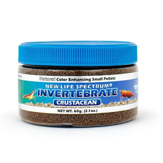 New Life Spectrum Invertebrate Crustacean Fish Food Pellets, 60 g ...