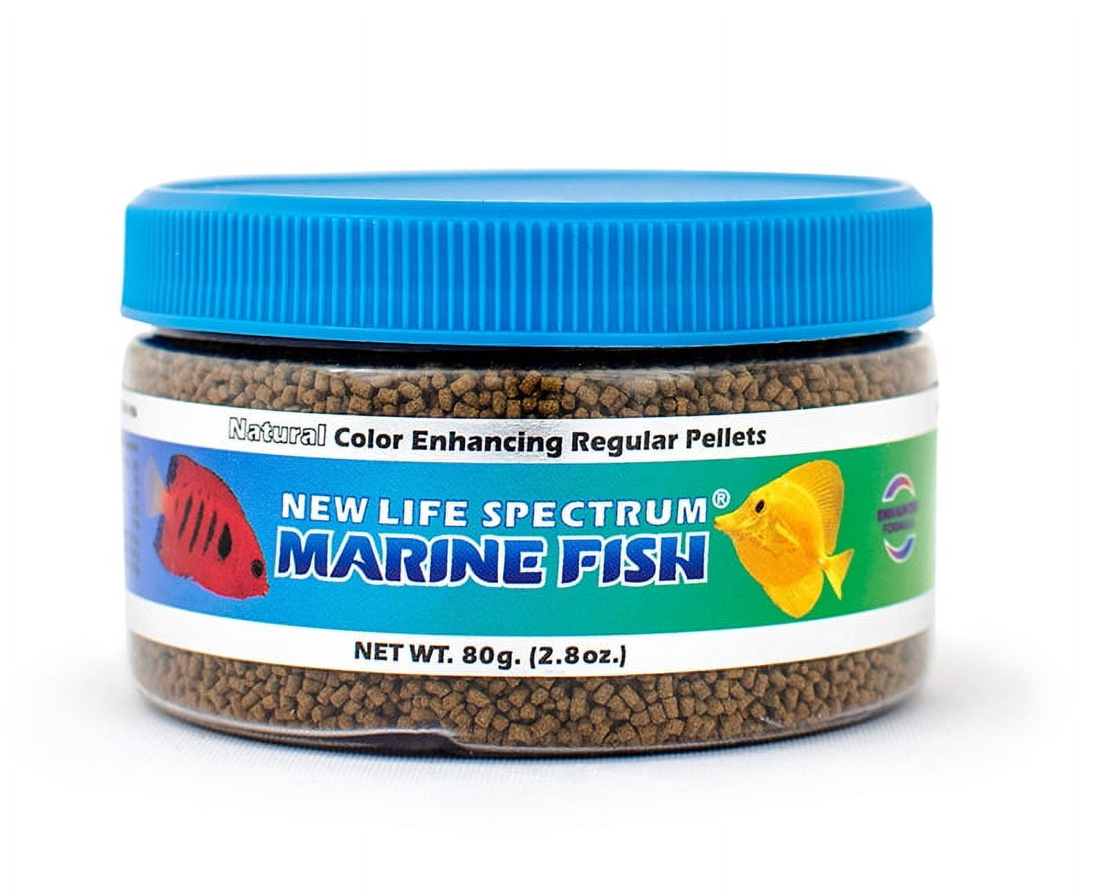 New Life Spectrum Marine Fish Food, Regular Pellets 1-1.5mm, Krill ...