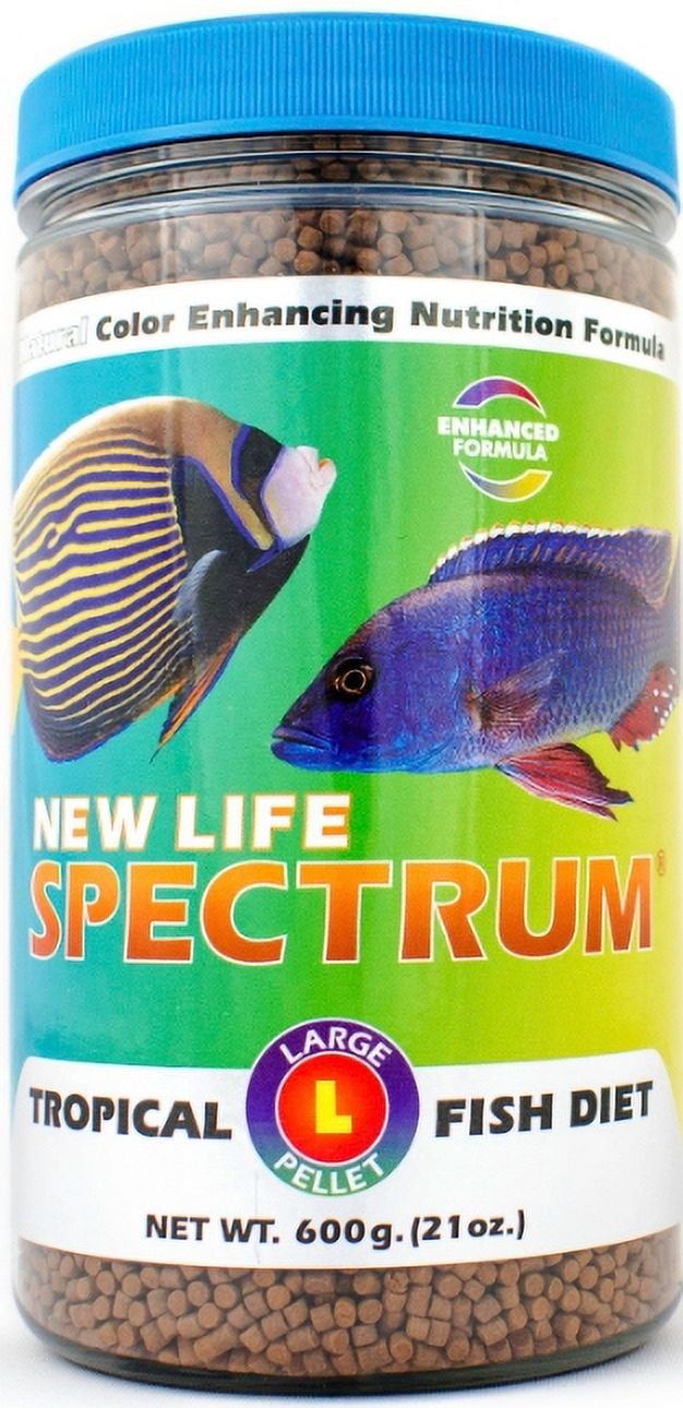 New Life Spectrum Tropical Fish Food Large Sinking Pellets 1200 gram (2 ...