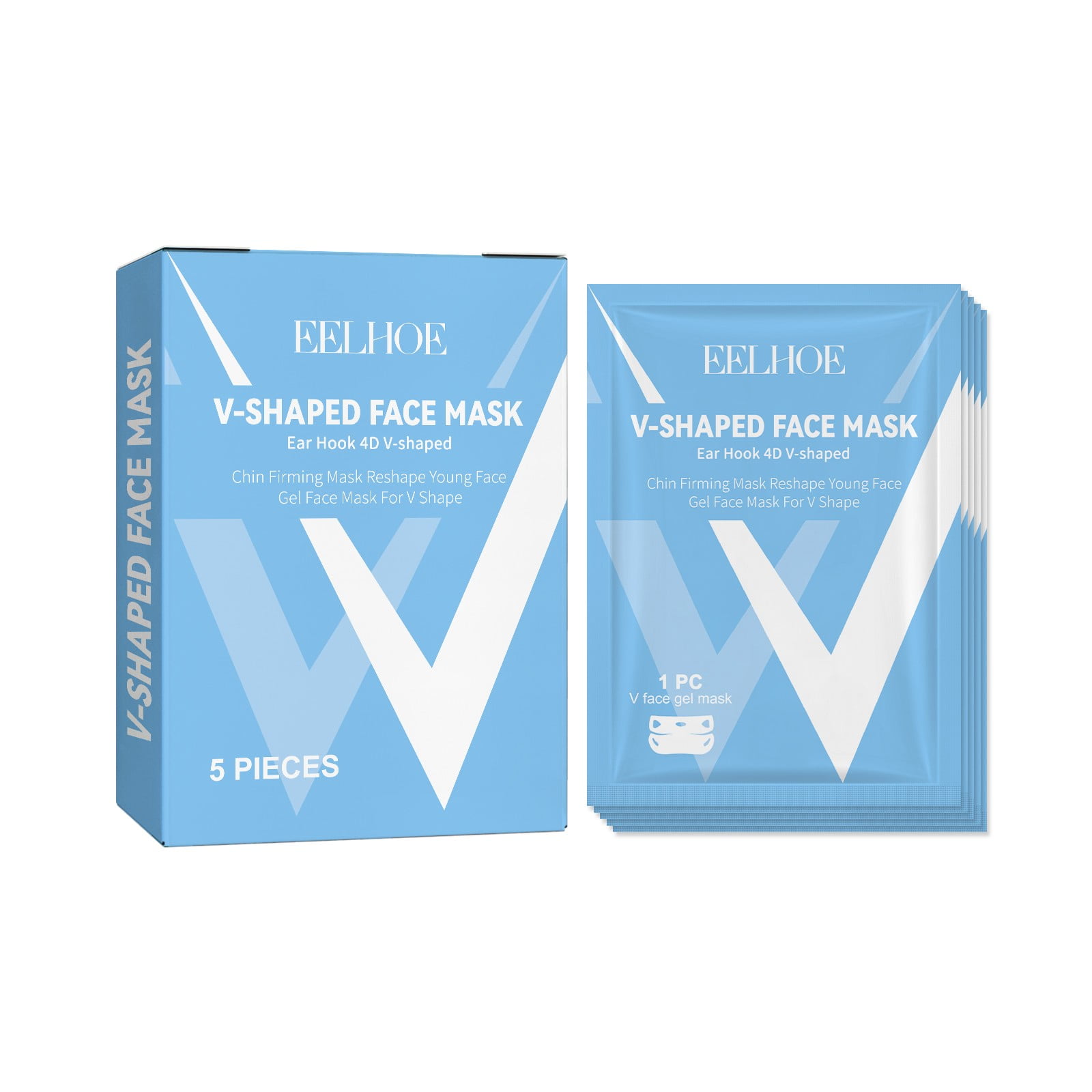 New Lifting Mask Chin Masks Hydrating Overnight Hydrogel Mask V Line ...
