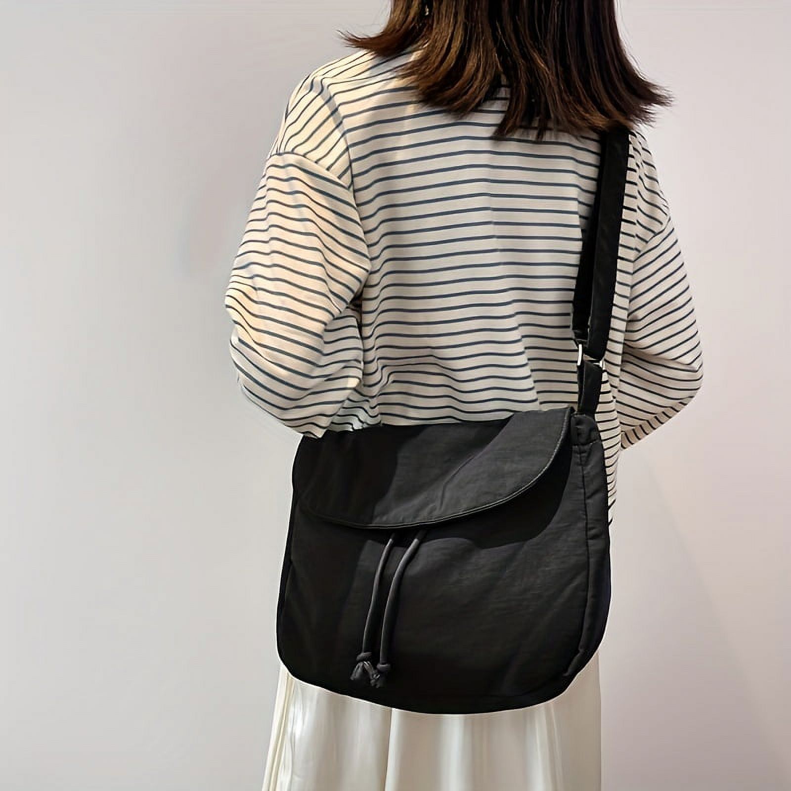 New Lightweight Messenger Bag, Vintage Shoulder Bag Canvas Sling Bag ...