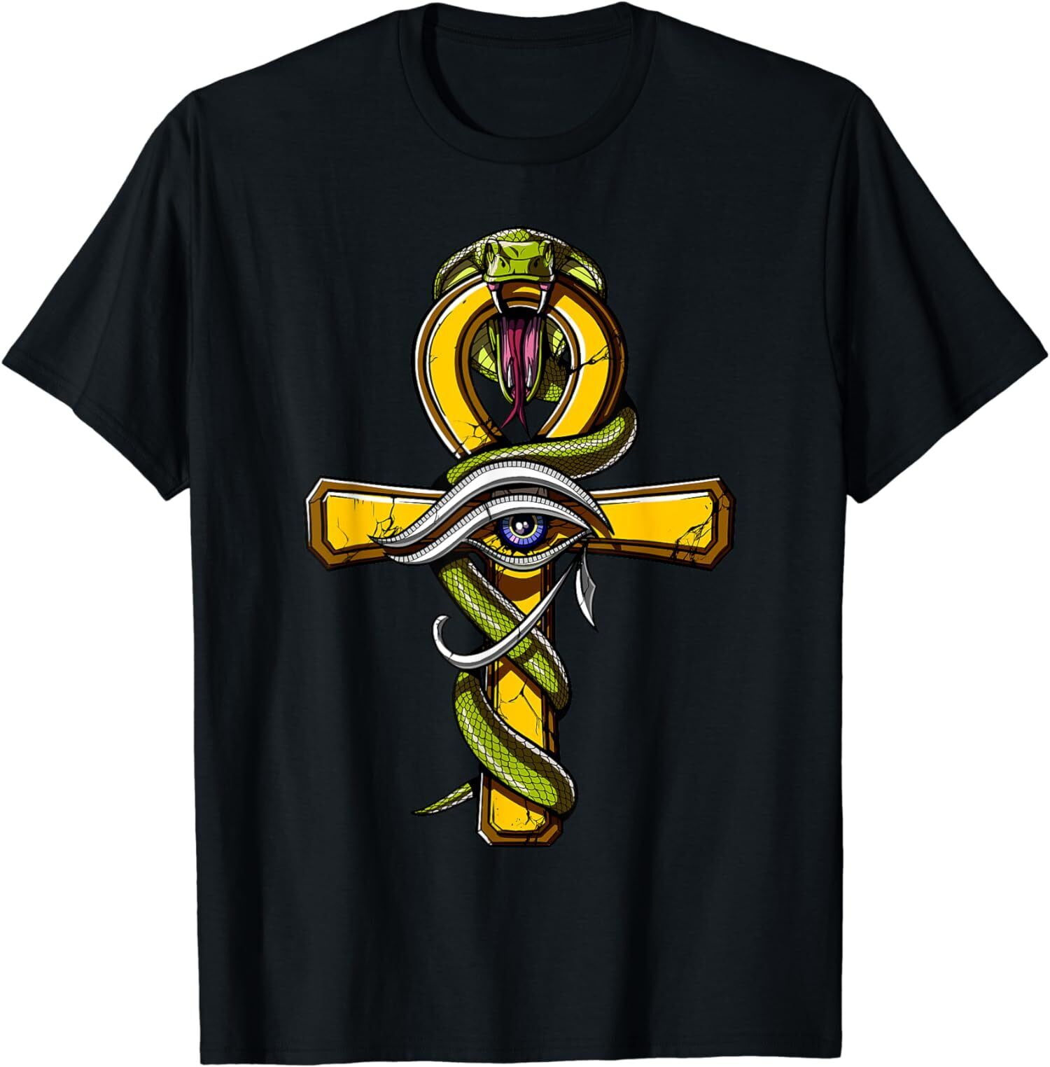 New Limited Ankh Egyptian Symbol Eye Of Horus Ancient Serpent Snake God ...
