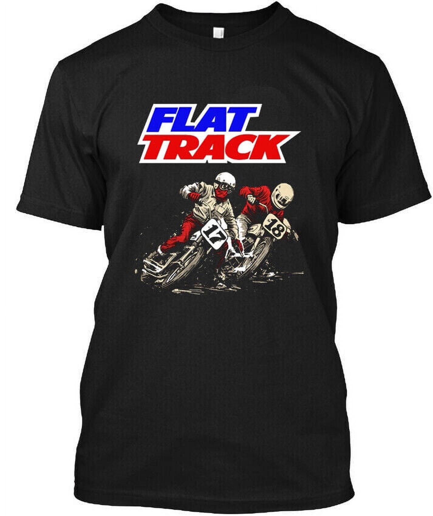 New Limited Flat Track Motorcycles Race Classic MAN WOMAN T Shirt Size ...