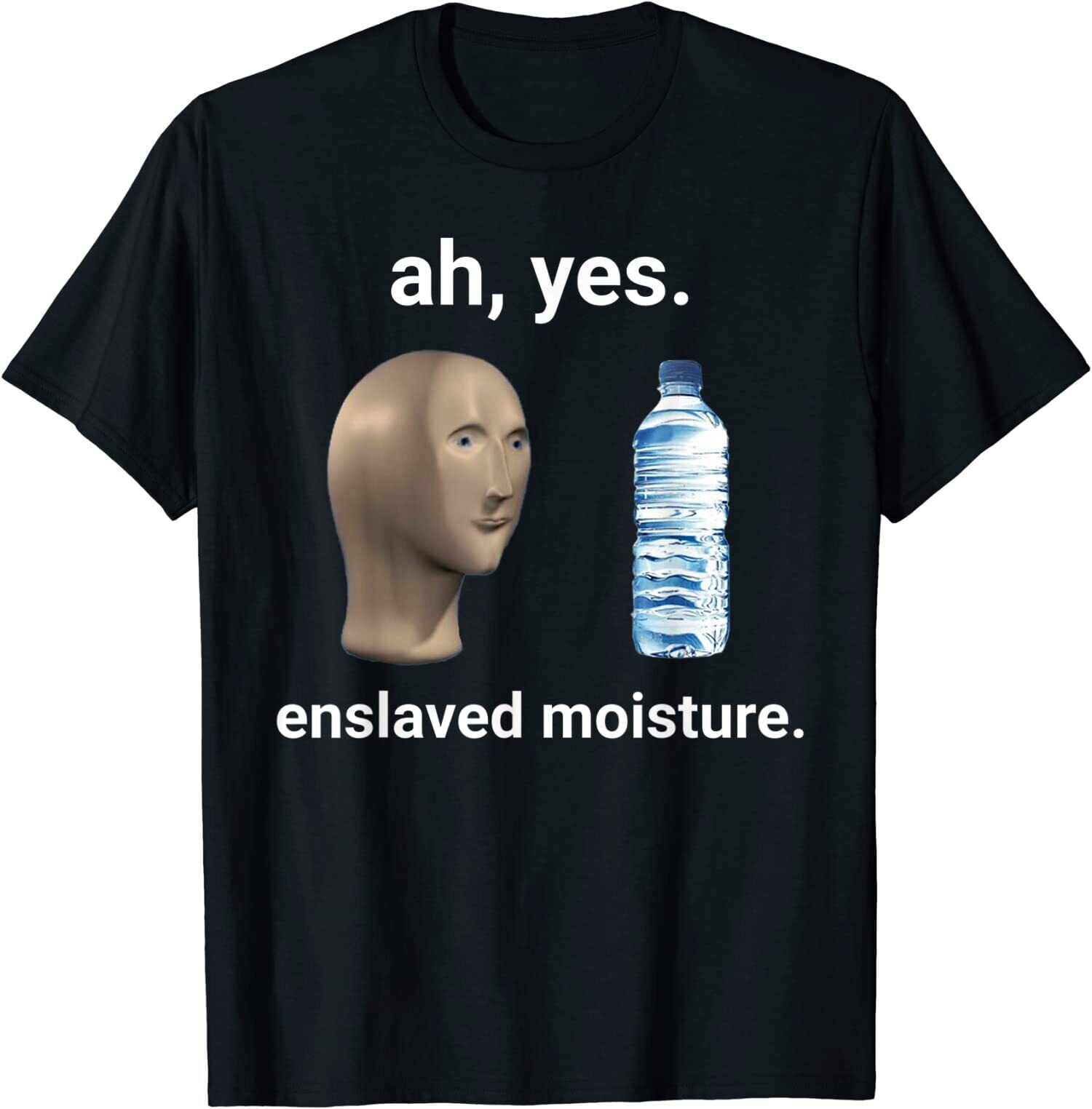 New Limited Funny Meme Ah Yes Enslaved Moisture Dank T-Shirt - Walmart.com