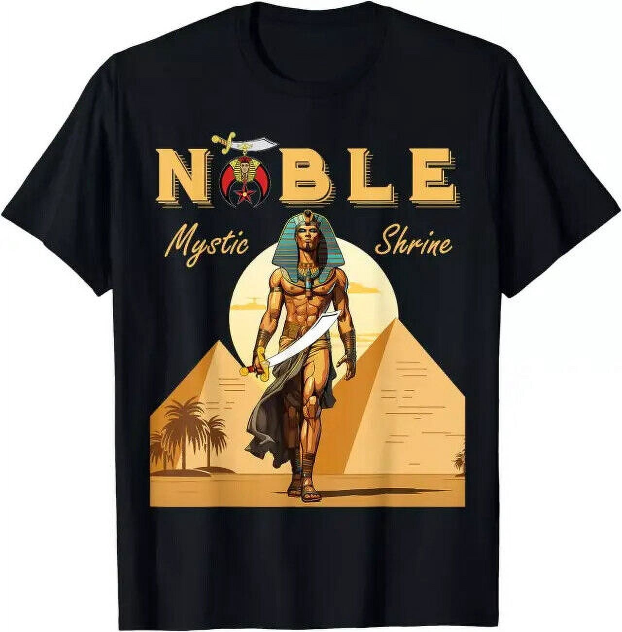 New Limited Noble Mystic Shriner PHAraoh King Muscular Pyramids Masonic ...