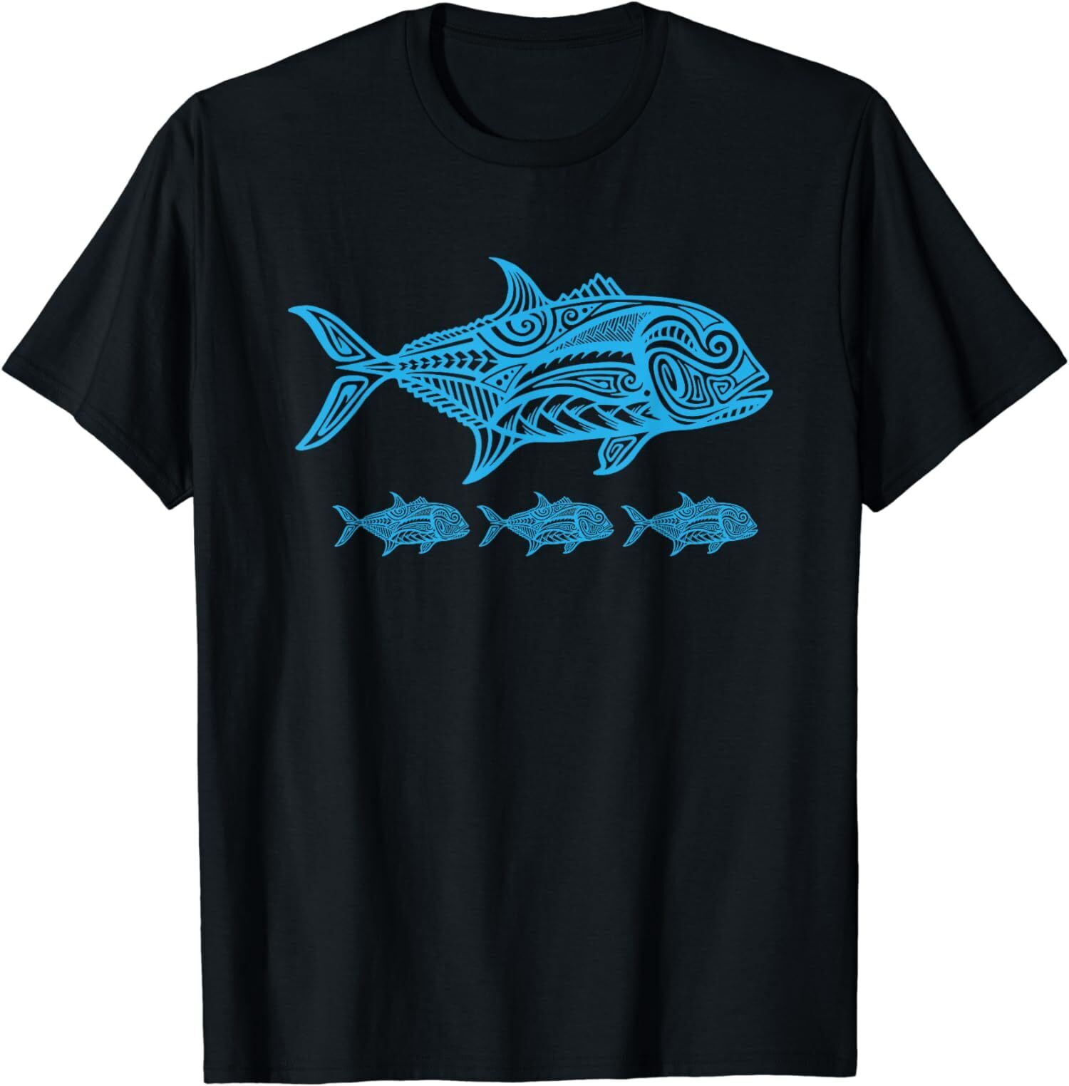 New Limited Ulua Fishing Native Hawaiian, Hawaiian Tribal T-Shirt Made ...