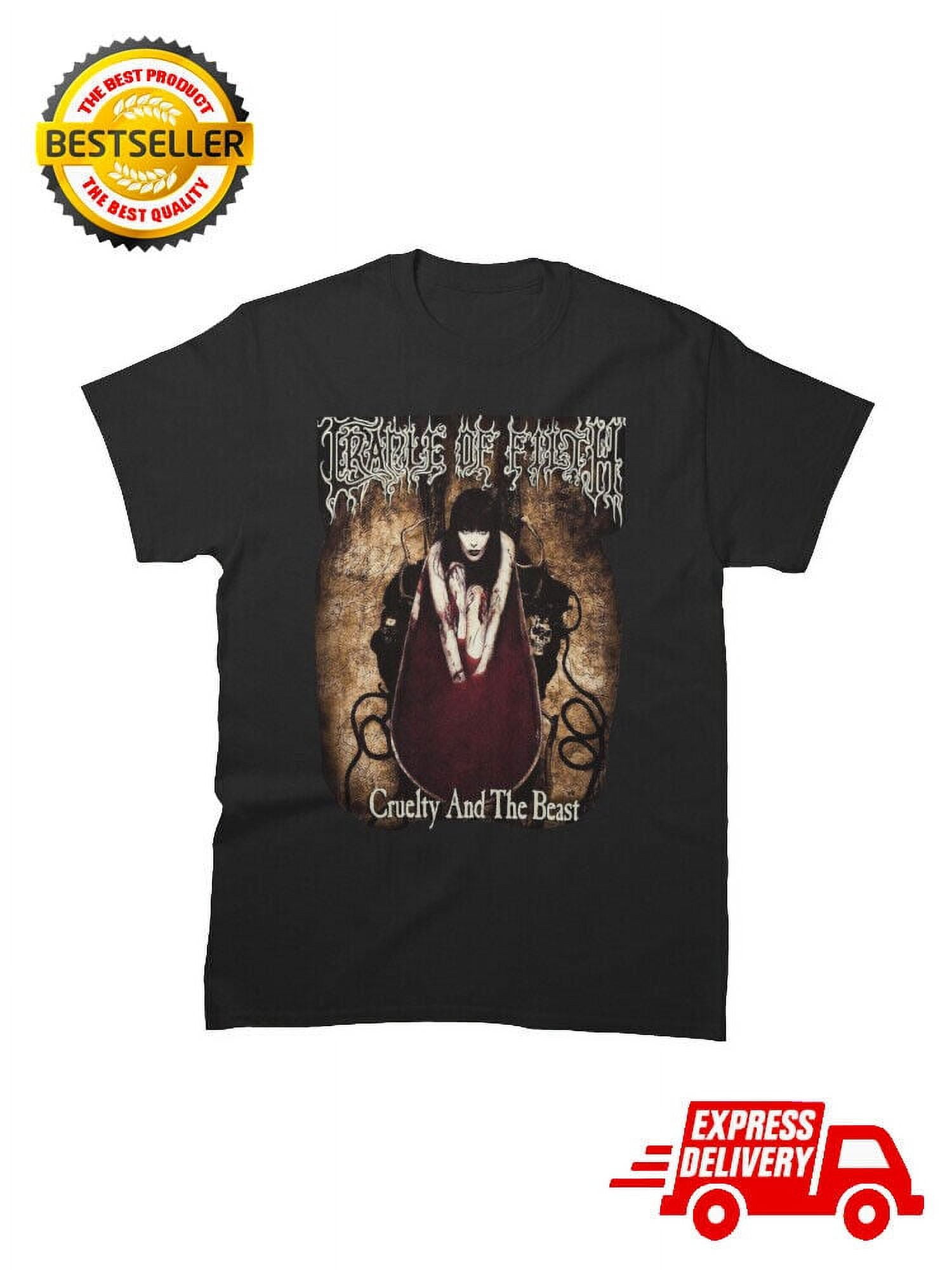 New Limited cradle of filth cruelty and the beast Classi T-Shirt Man ...