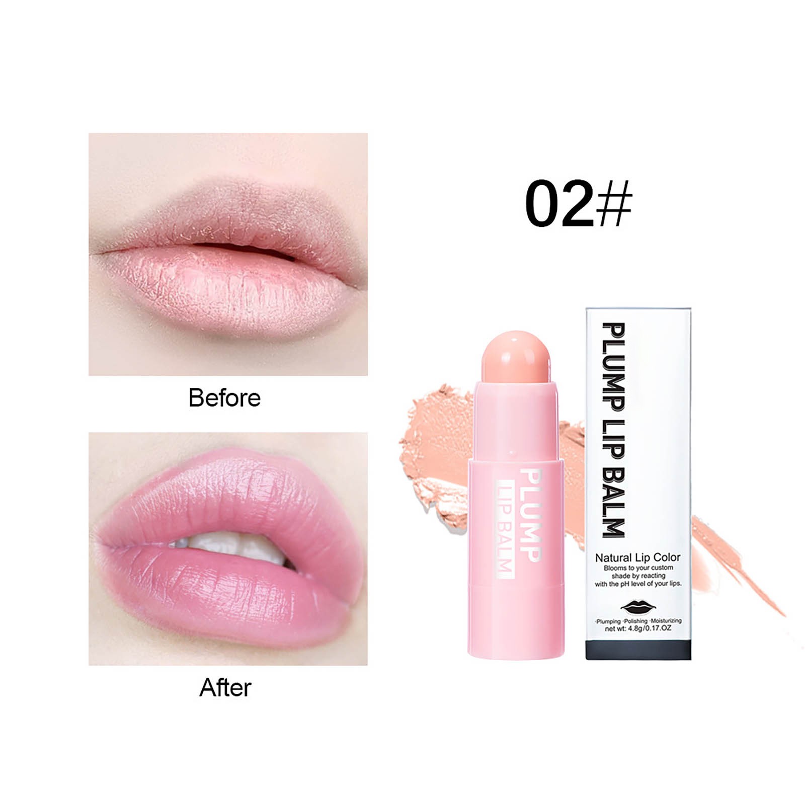New Lip Plumping Lipstick Velvet Big Mouth Lip Gloss Lipstick - Walmart.com