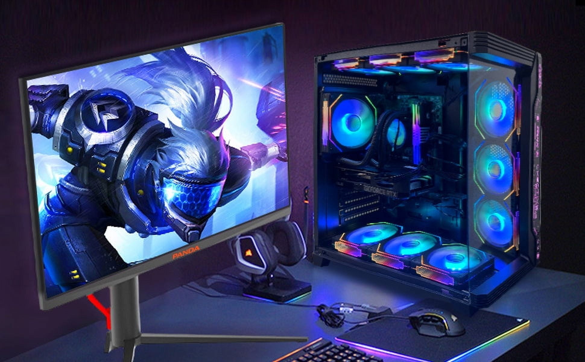 New Liquid Cooler Gaming PC i7-11700 Nvidia RTX 2080 32GB RAM 1TB SSD ...