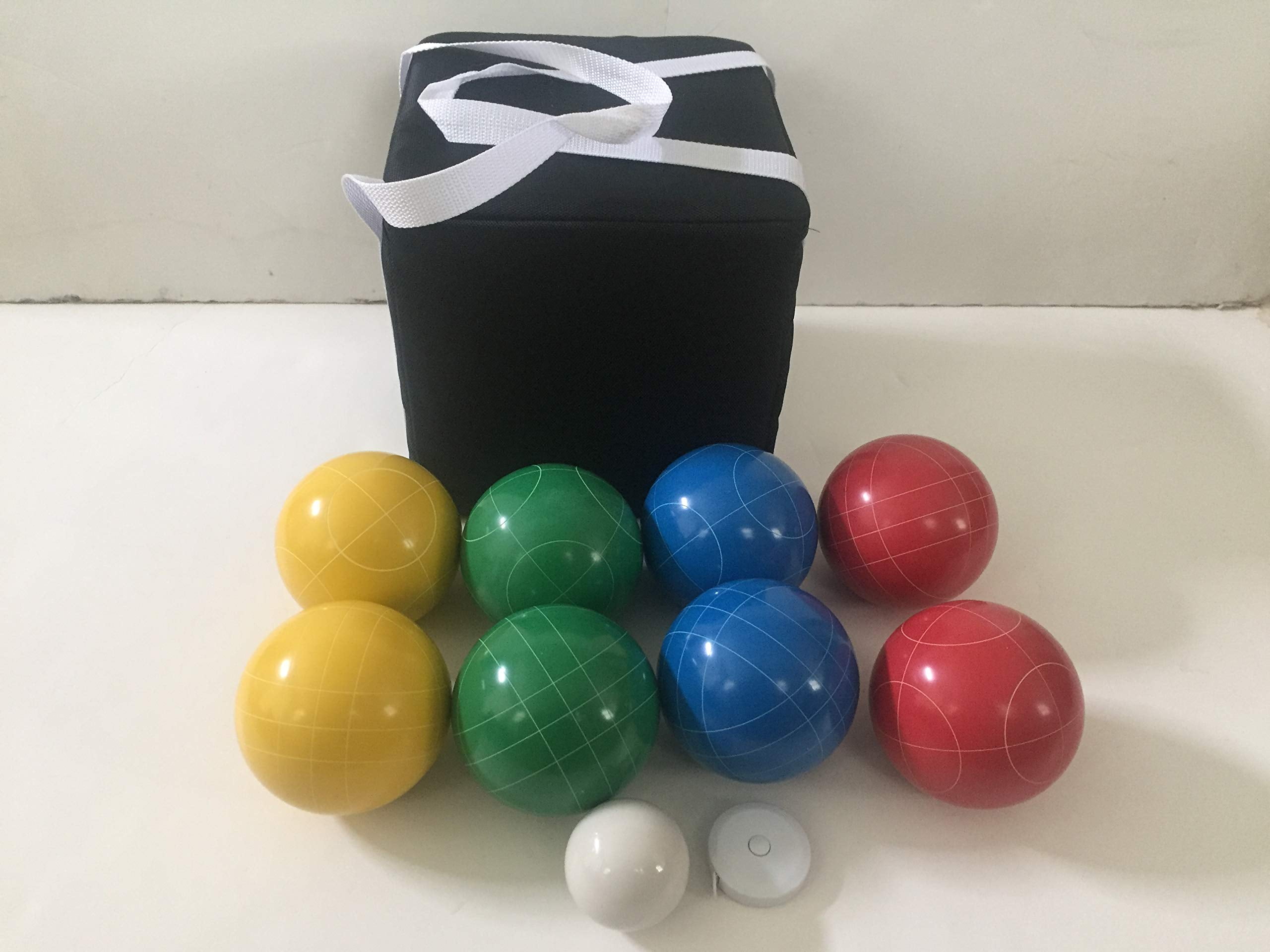 New Listing - (1 of 10 Options) Unique Bocce Sets - 107mm with Green ...
