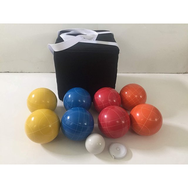 New Listing - (10 of 10 Options) Unique Bocce Sets - 107mm with Blue ...