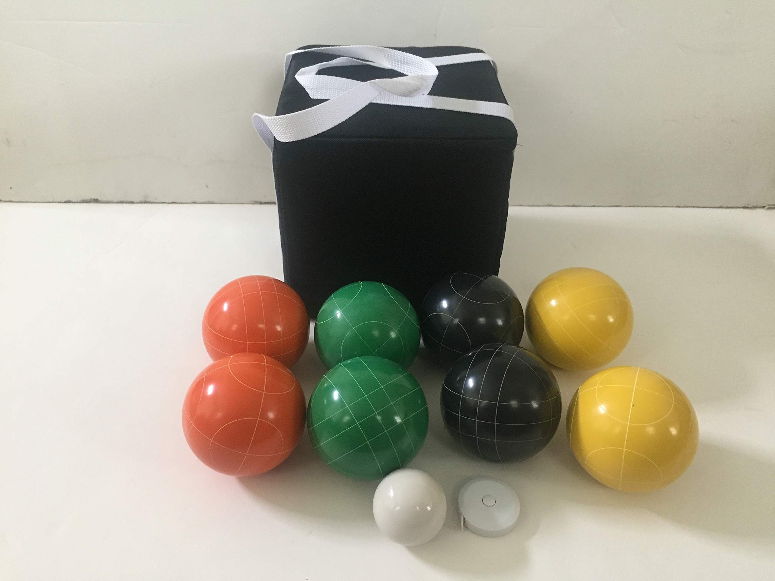 New Listing - (4 of 10 Options) Unique Bocce Sets - 107mm with Green ...