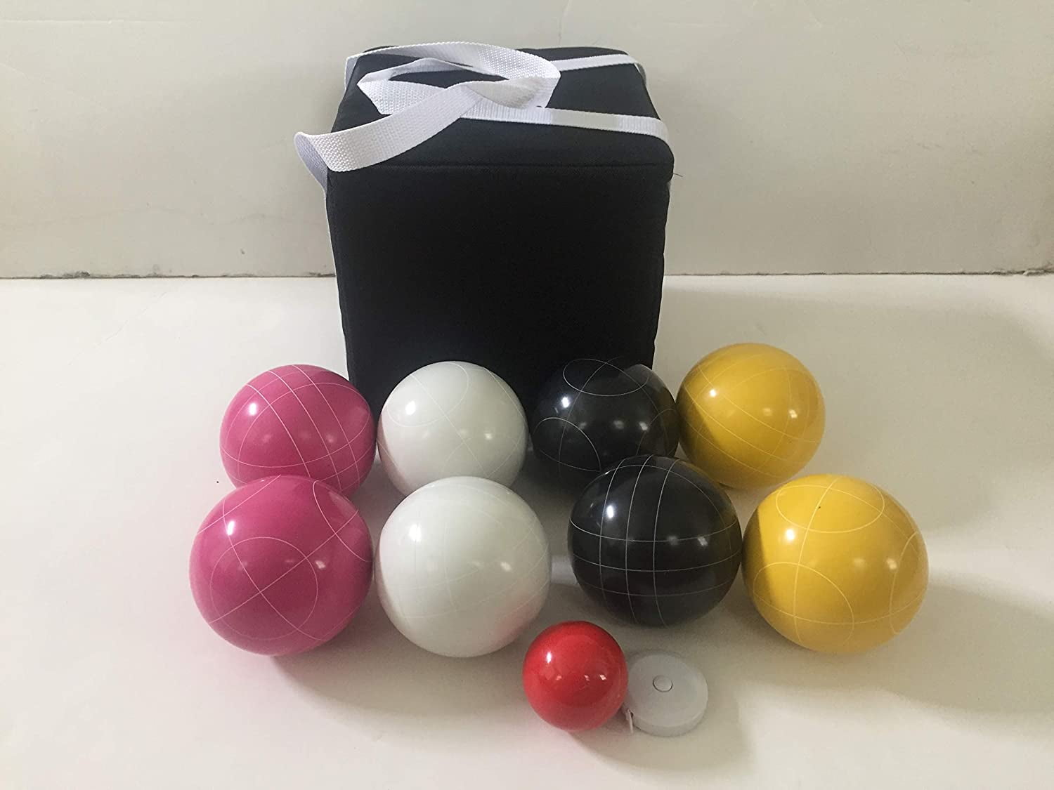 New Listing - (6 of 10 Options) Unique Bocce Sets - 107mm with White ...