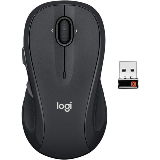 New Logitech M510 Wireless Laser Mouse for PC/MAC with Unifying ...