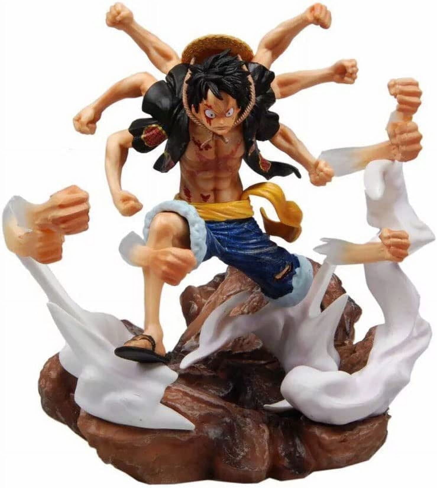 New Luffy (Gear Second) Statue Game Characters Cartoon Desktop Ornament ...