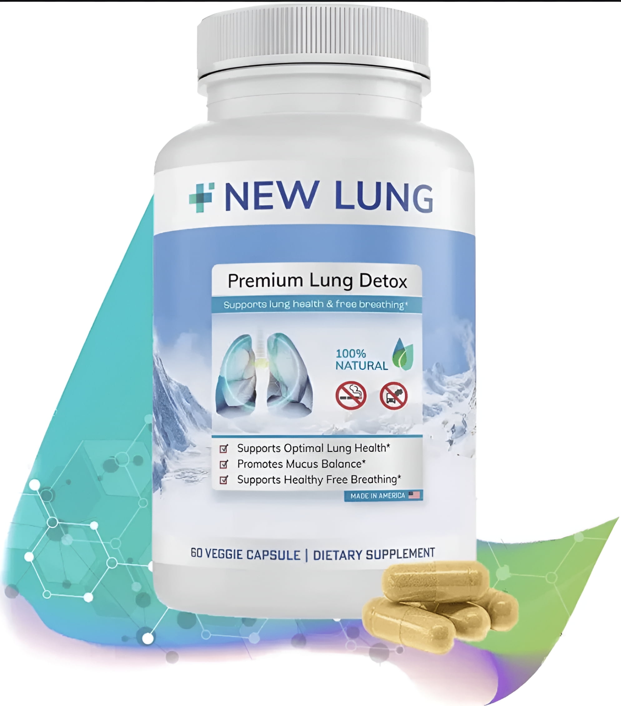 Herbal Lung Care: Respiratory Aid, Lung Cleanse & Detox, Sinus Congestion Relief - Walmart.com