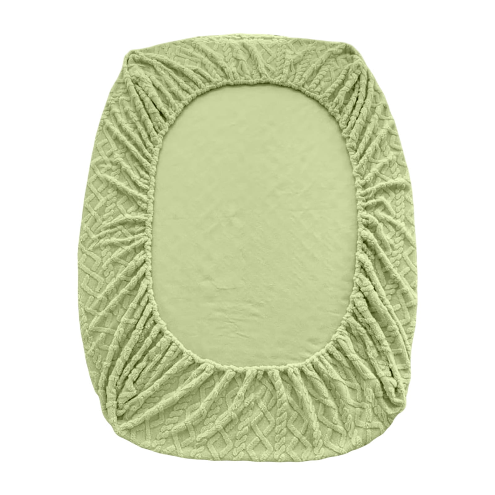 New Luxury Milk Fluff Mattress Cover - Super Soft Plush Fitted Sheet ...