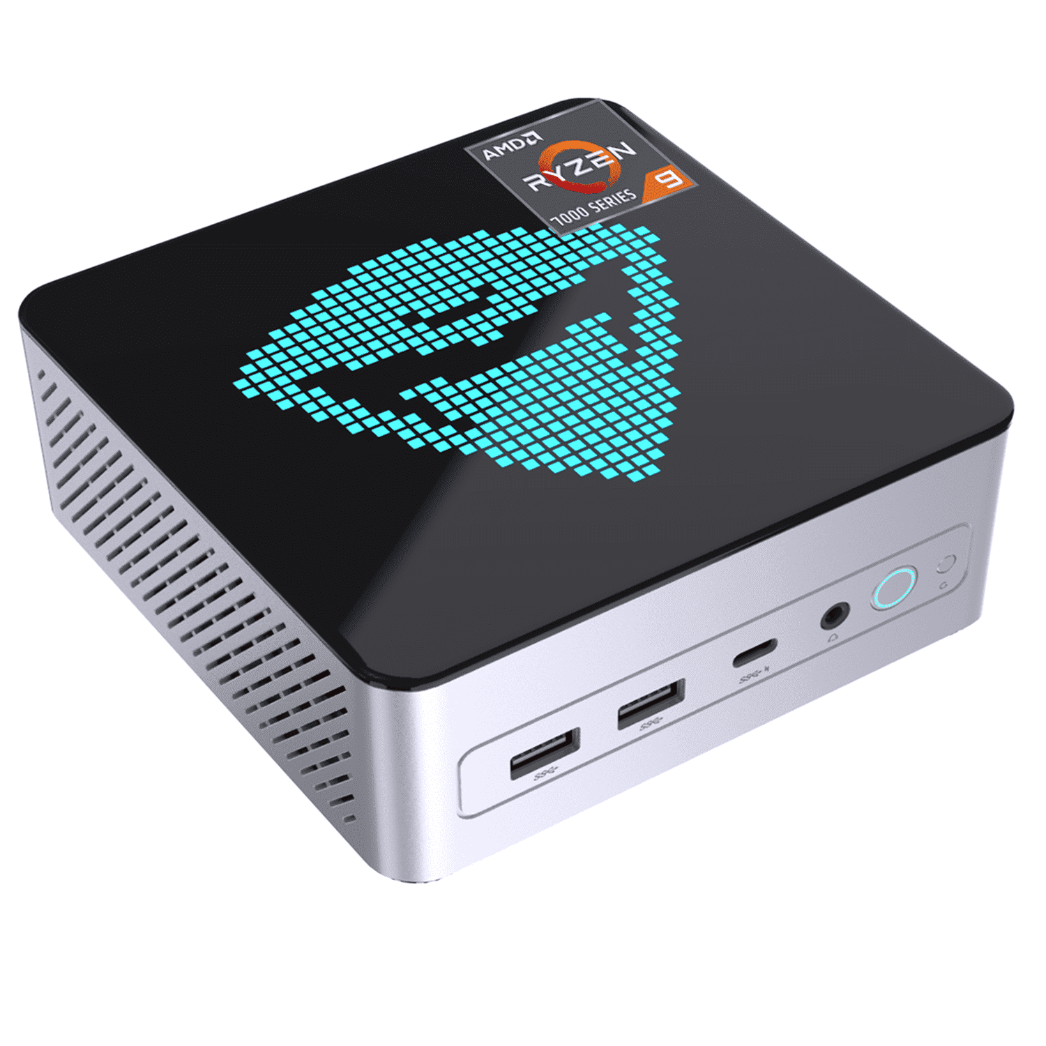 MACHENIKE Mini Desktop PC, AMD Ryzen 9 7940HS, AMD Radeon 780M, 64GB ...