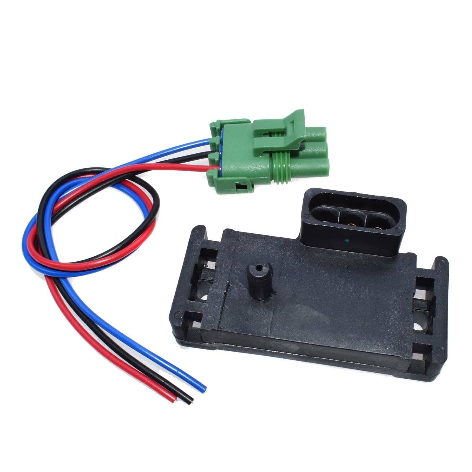 New MAP sensor with Pigtail connector plug wire for GM 1-Bar 16040749 ...