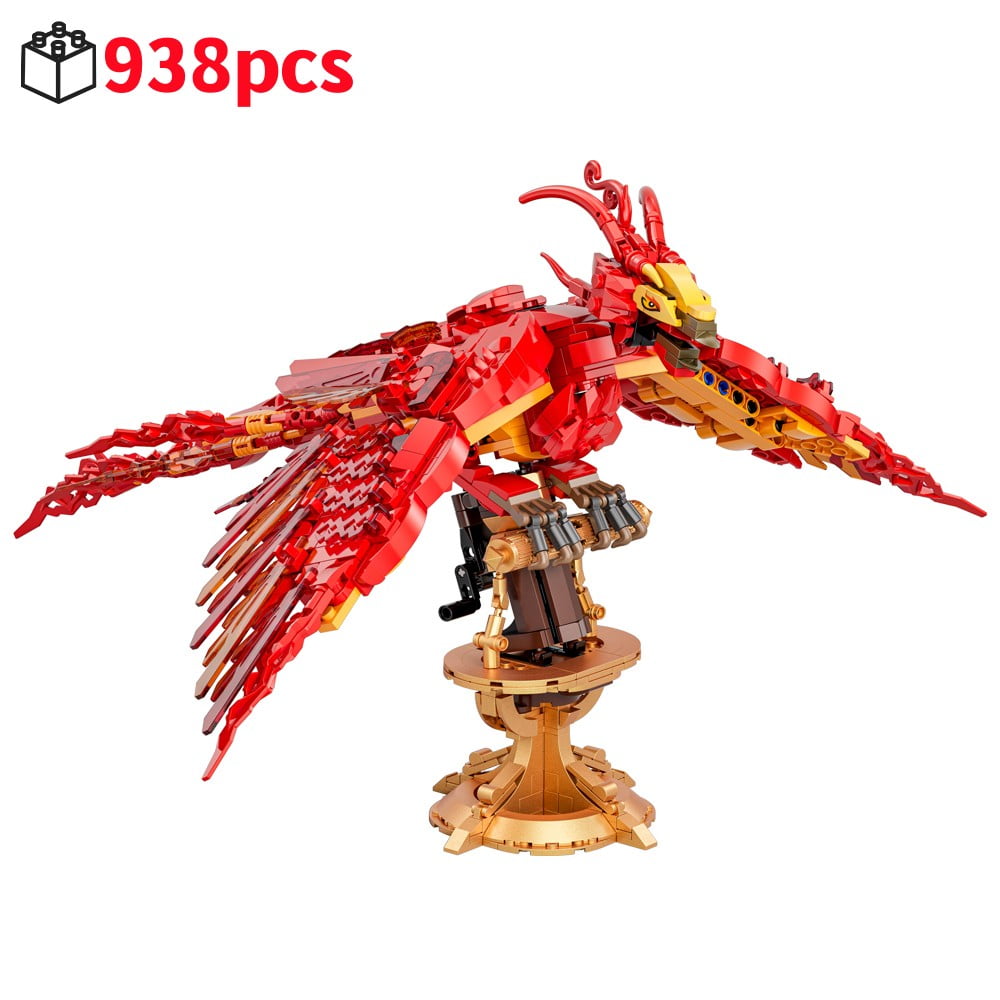 New Magic Movie Owl Fire Phoenix Chinese Fly Divine Beast Building ...