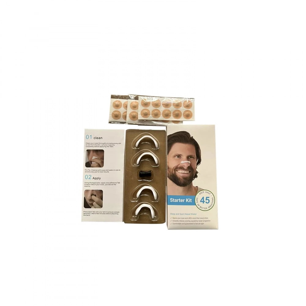 New Magnetic Nasal Breathing Nose Dilators Starter Kit Nasal Strips ...