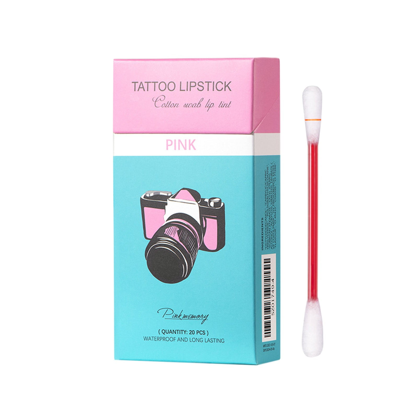 New Makeup Case Cotton Lip Glaze Lipstick Set Lipstick Dye Liquid ...