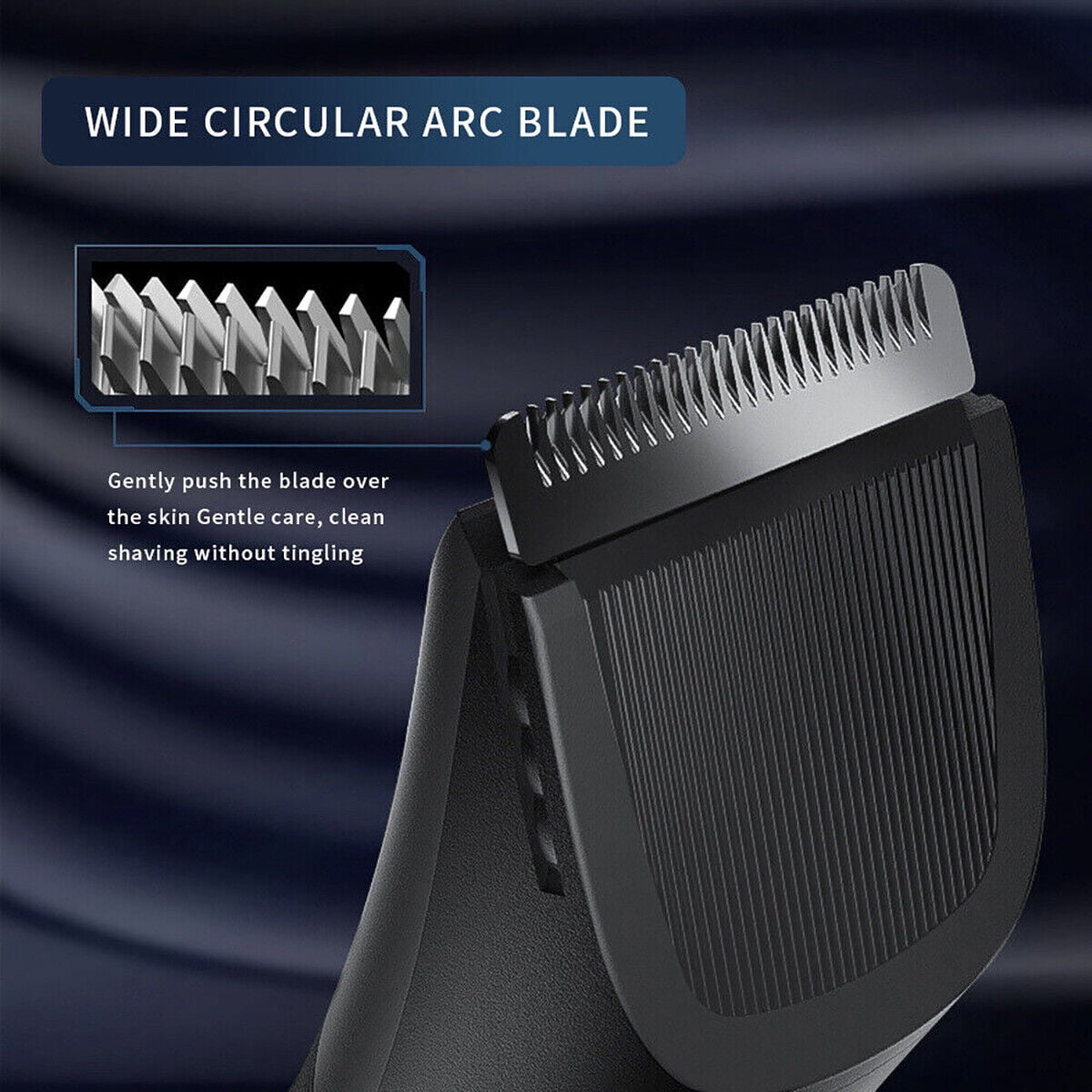 New Manscaping Pubic Hair Trimmer Waterproof Groin Electric Ball Body ...