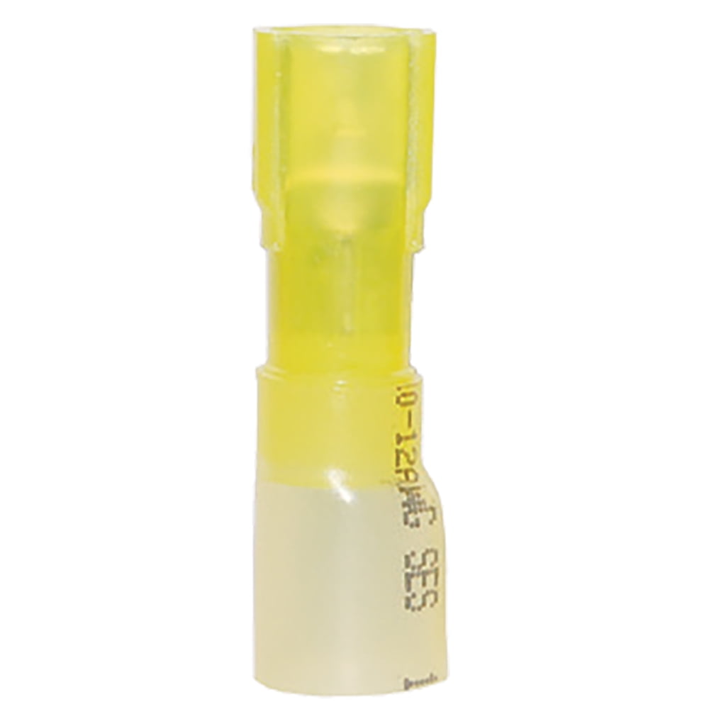 Set of 25 Yellow Ancor Gauge 12-10 Female Heat Shrink Disconnect Tubing ...