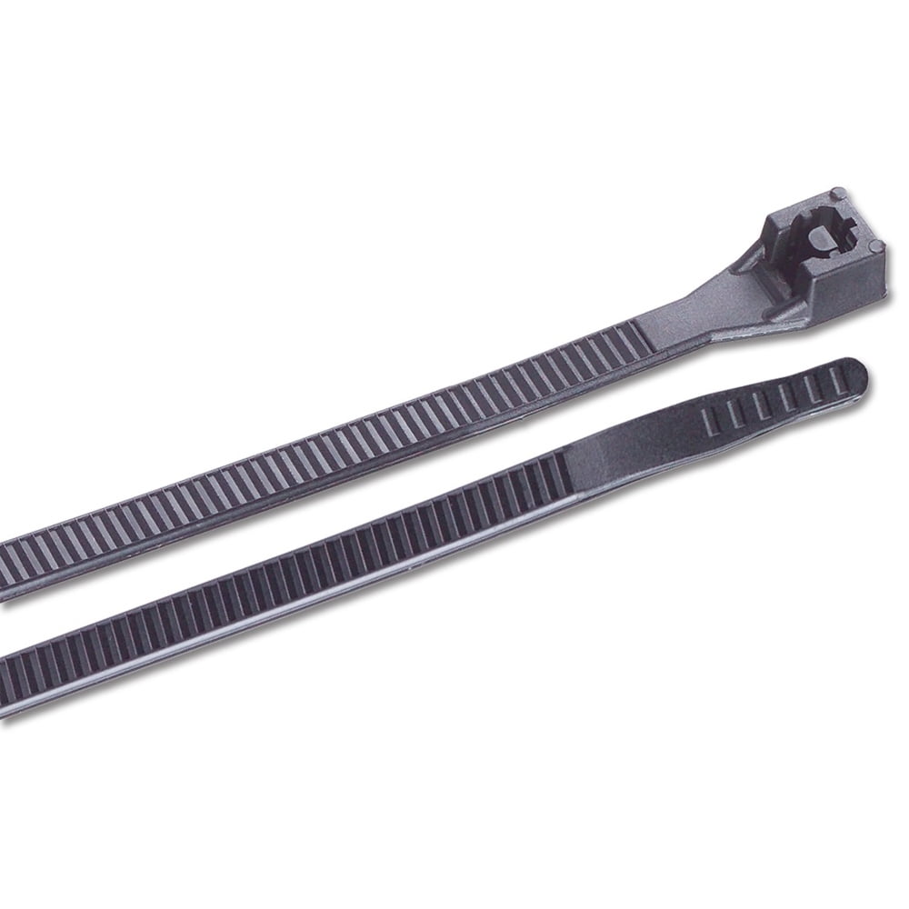 Ancor 14" UV Black Standard Cable Zip Ties - 100 Pack [199215 ...