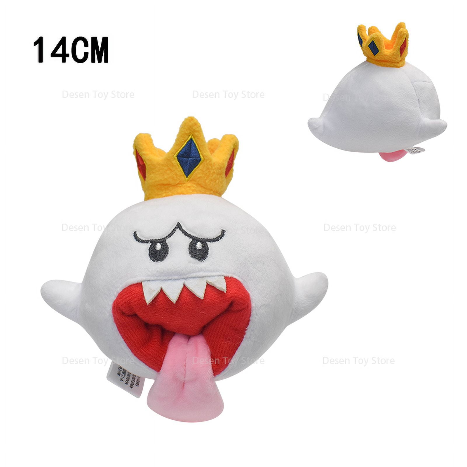 New Mario Bros Plush Toys King Boo Tongue Sticking Ghost Stuffed Toys ...
