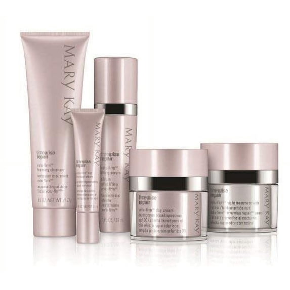 Mary Kay Age-Fighting TimeWise Repair Volu-Firm 5 Product Skin Care Set ...