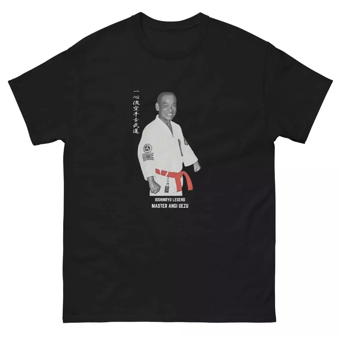 New !! Master Uezu - Isshinryu Legend Karate Kobudo Association Black T ...