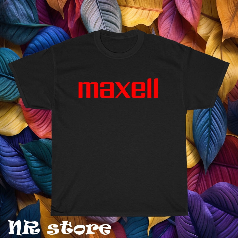 New Maxell speakers logo T shirt Funny Size S to 5XL - Walmart.com